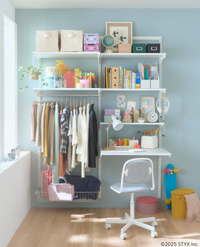 Fitrackシリーズ開幕！棚を育ててみませんか？｜壁面収納お役立ちコラム｜STYX | Fitrack・Pitfit公式販売店（フィットラック・ピットフィット）